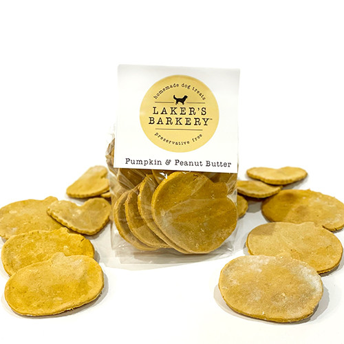 Pumpkin & Peanut Butter | Lakers Barkery