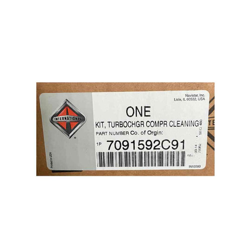 NAVISTAR INTERNATIONAL, 7091592C91, Turbo Compressor Cleaning Kit | R&M ...