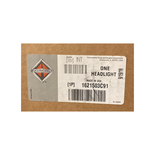 NAVISTAR INTERNATIONAL, 1621503C91, Halogen Headlamp Assembly ...