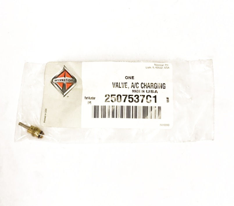 NAVISTAR INTERNATIONAL, 2507537C1, Air Conditioner Charging Valve Core ...