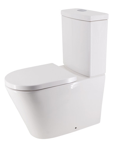 Bassini Back-to-Wall Toilet Suite Back-Entry | harmony-bathroomware