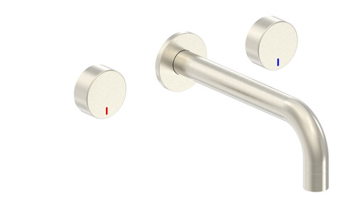 Handel Bath / Wall Set Brushed Chrome | harmony-bathroomware