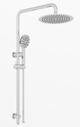 Handel Plus Round Combination Integrated Rail Shower Chrome | harmony ...