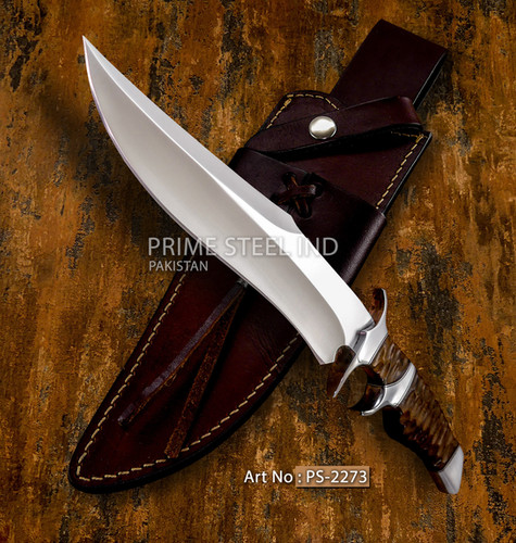 Rex Rogue Rendblade Sub-Hilt Fighter knife, Scalloped Taali Wood handle ...