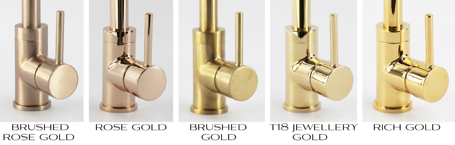 Gold Tapware is on trend... | Bathroom Glass Marble Stone Basins ...