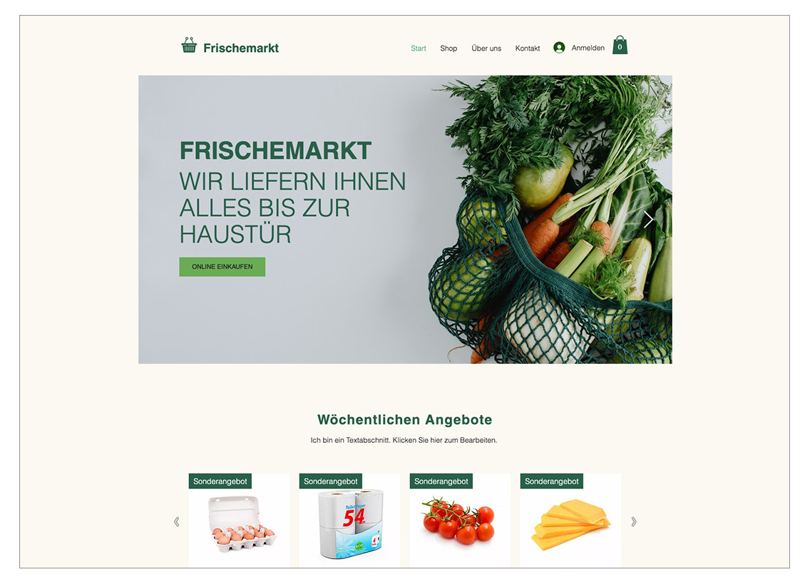 eCommerce Homepage-Baukasten | Eigenen Online Shop erstellen | Wix.com
