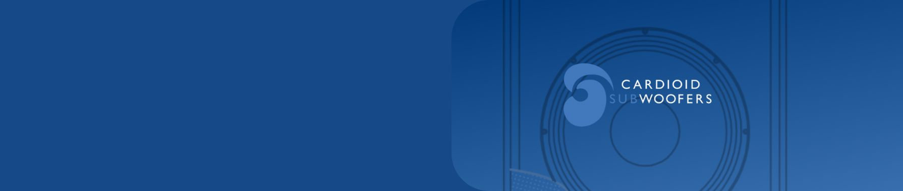 Fulcrum Acoustic - Cardioid Subwoofers