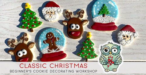 SOBER SUNDAY: Classic Christmas | Cookie Decorating Workshop (12/24 @ 10am) | littlebirdiewinenest