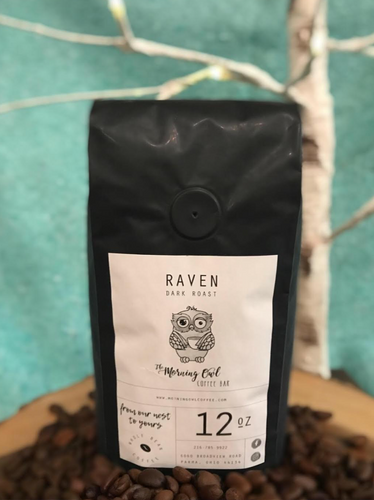 "Raven" Dark Roast Signature Roast | littlebirdiewinenest