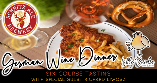 German Wine Dinner | Six Course Tasting featuring Schnitz Ale Brewery ...