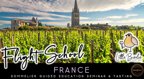 Flight School: France | littlebirdiewinenest