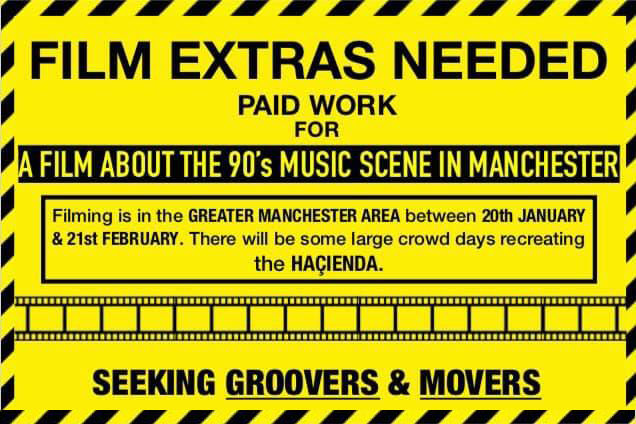 Film Extras Needed - Manchester Casting