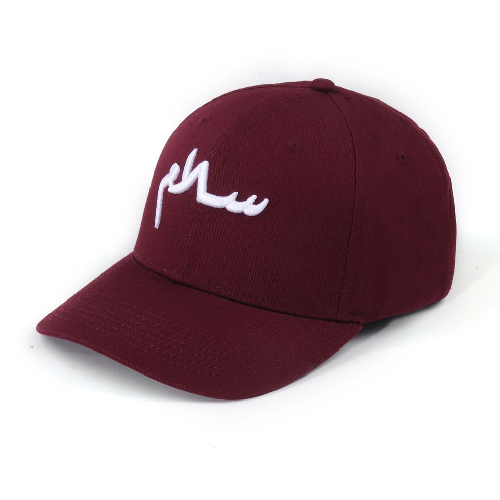 Maroon 3D Salam Cap | salamapparel