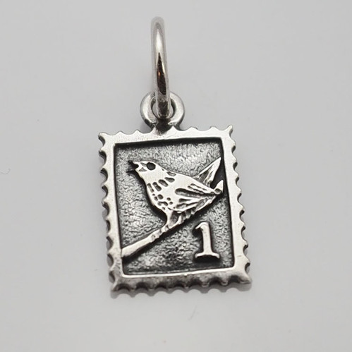 BIRD STAMP CHARM | jenniwilson