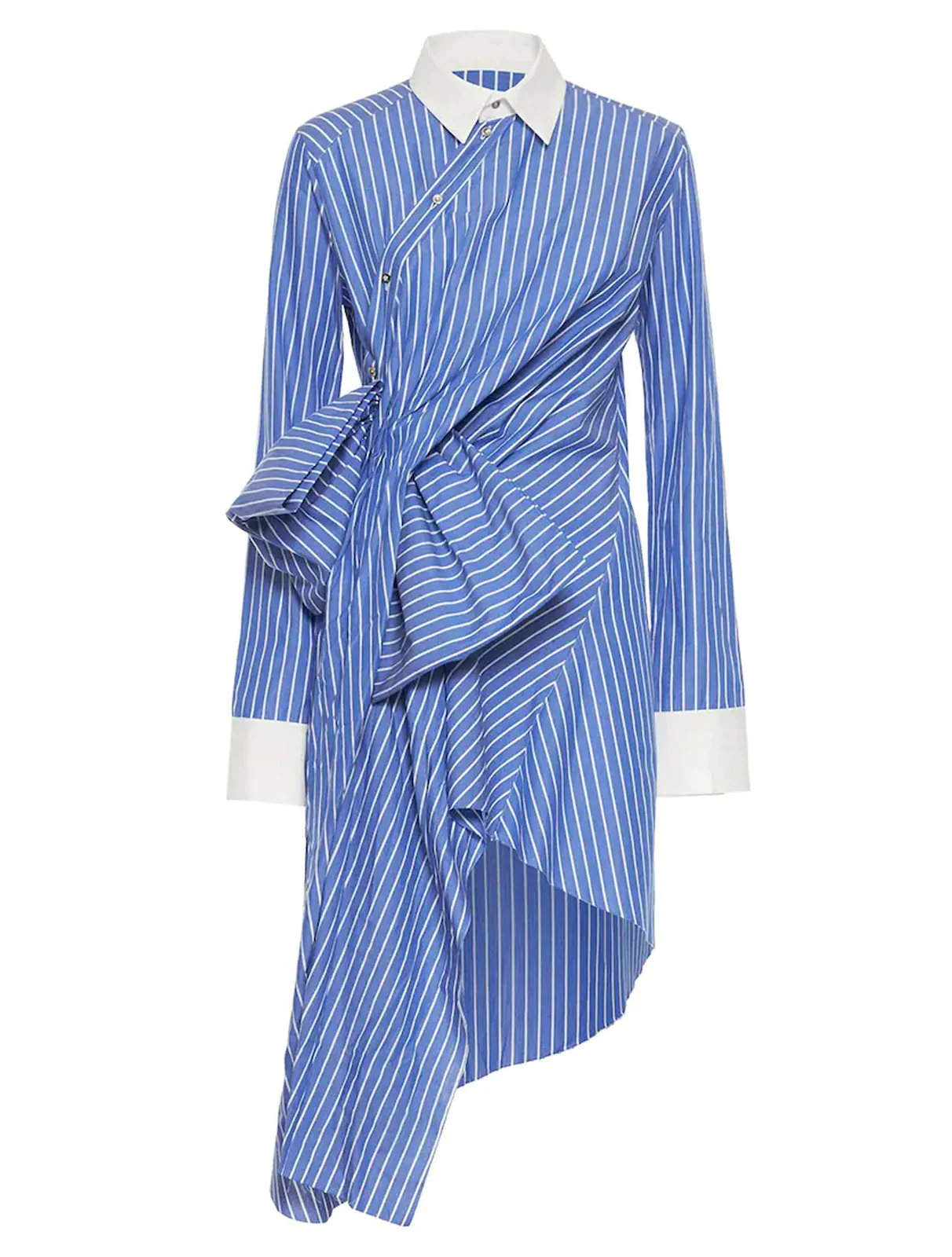 Shirt Dress With Side Bow | Flanerie