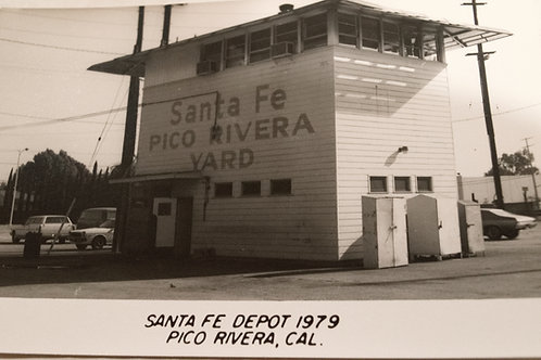 Vintage 1970s Pico Rivera Santa Fe Depot Postcard | Citees