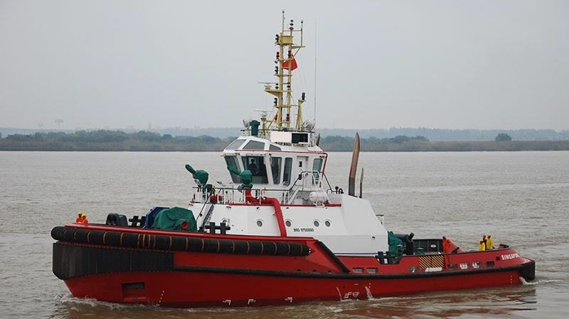 Brand new Robert Allan designed ASD Escort Tug with 70tBP