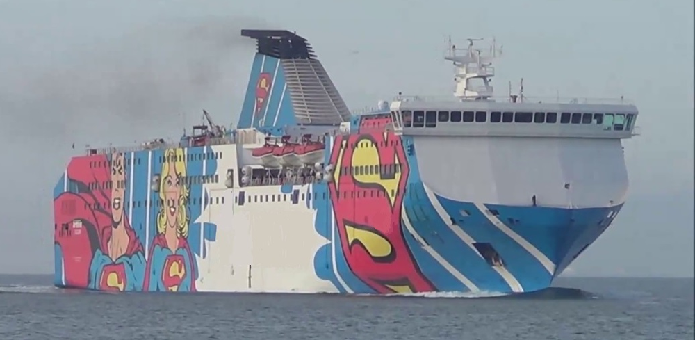 Large Ropax Cruise Ferry now offered for sale in Italy