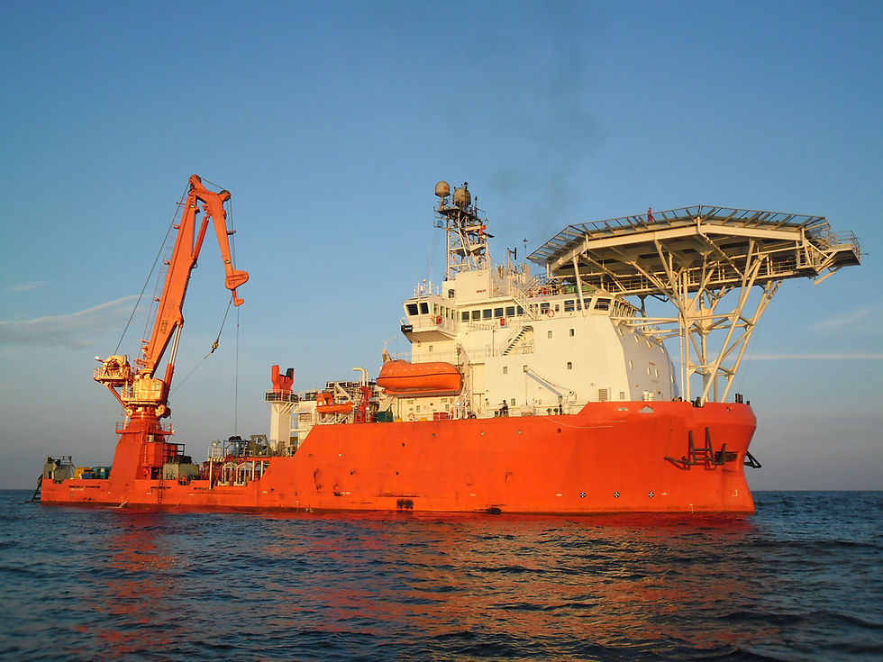 Dive Support Vessel with SAT System NOW COMITTED