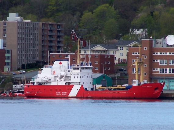 Arctic Research or Supply Vessel in Vancouver, Canada