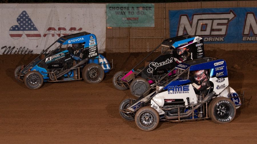 100 LAPS TO GO! HANGTOWN 100 PRESENTS BIG CHALLENGE FOR USAC MIDGETS