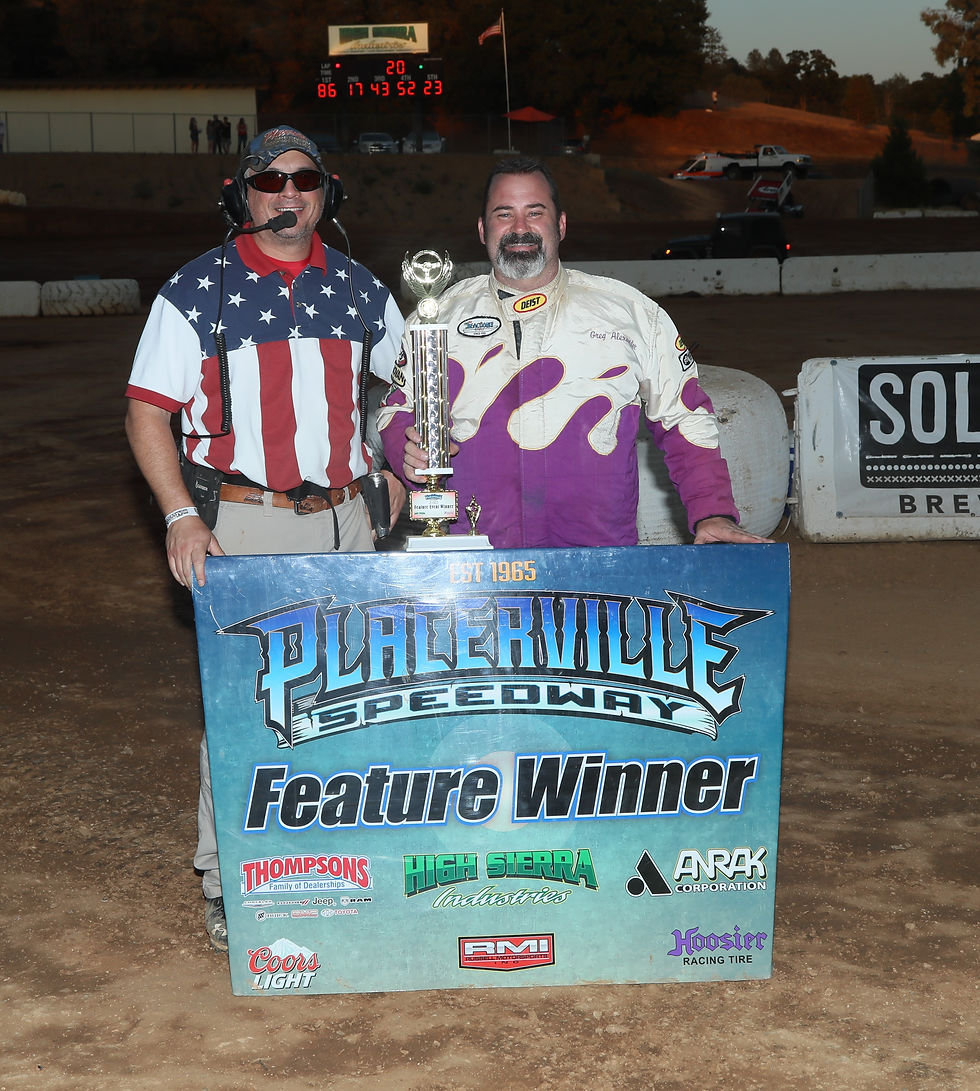 Fourth of July wins at Placerville Speedway go to Tony Gomes, Dan ...