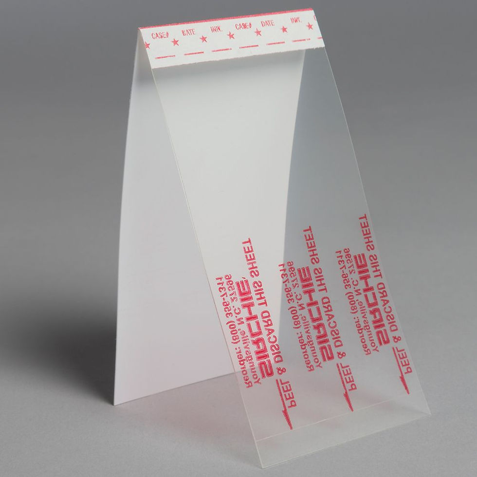 Hinge Fingerprint Lifter, White, 2 x 4", Pack of 12 | Carolina Singapore