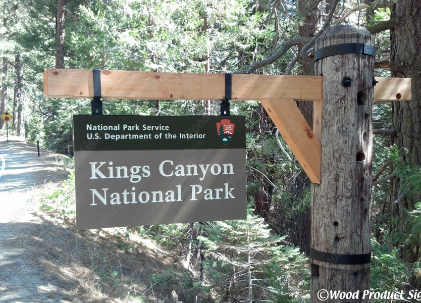 NPS Entrance Signs | Wood Product Signs