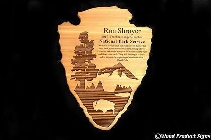 NPS Signs | Wood Product Signs