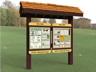 Forest Service Signs | Wood Product Signs