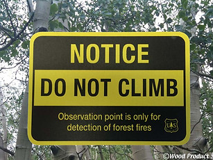 Forest Service Signs | Wood Product Signs