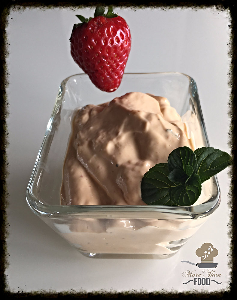 Strawberry mayonnaise