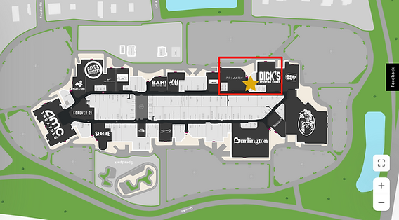 Concord Mills Location Map