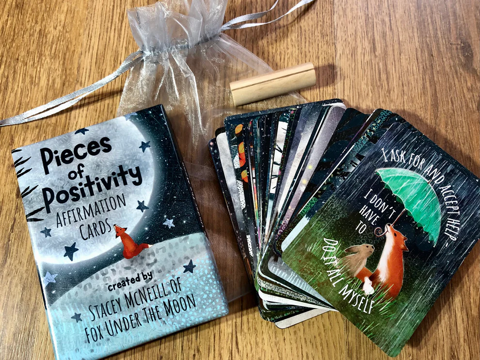 Pieces Of Positivity Affirmation Cards | Stars Aberystwyth
