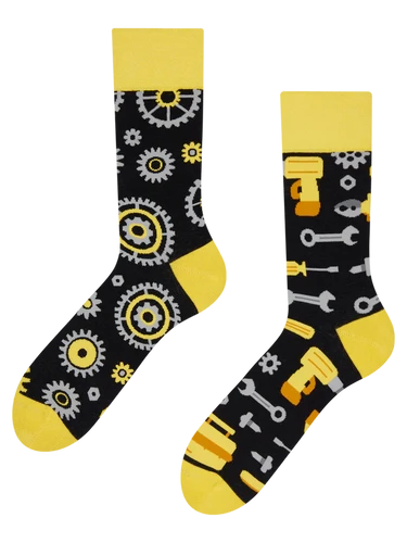 Mechanic Good Mood Socks | Stars Aberystwyth