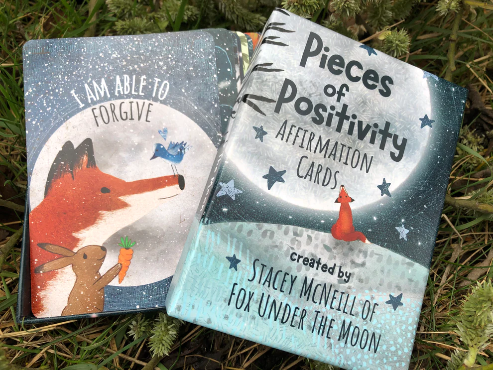 Pieces Of Positivity Affirmation Cards | Stars Aberystwyth