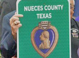 PURPLE HEART TRAIL SIGNS