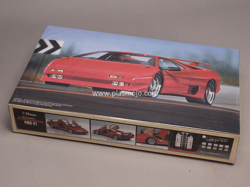 Fujimi 1/24 Lamborghini Diablo 4WD VT (#12054) | Plasmojo Scale Model