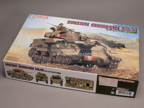 Dragon 1/35 British Sherman Mk.III Mid Production Sicily (#6231 ...