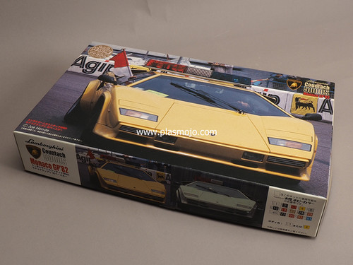 Fujimi 1/24 Lamborghini Countach 5000S Monaco GP '82 (#12184 ...