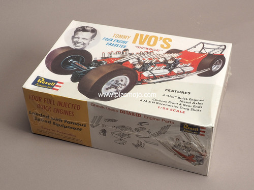 Revell 1/25 Tommy Ivo's Four Engine Dragster "Showboat" (#H1285 ...