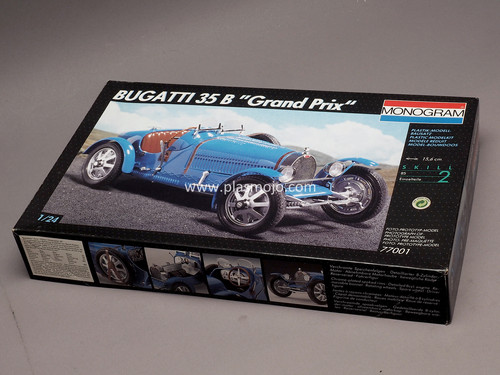 Monogram 1/24 Bugatti 35 B "Grand Prix" (#77001) | Plasmojo Scale Model