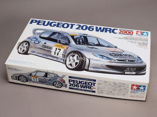 Tamiya 1/24 Peugeot 206 WRC 2000 (#24226) | Plasmojo Scale Model