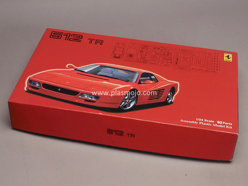 Fujimi 1/24 Ferrari 512 TR (#125909) | Plasmojo Scale Model