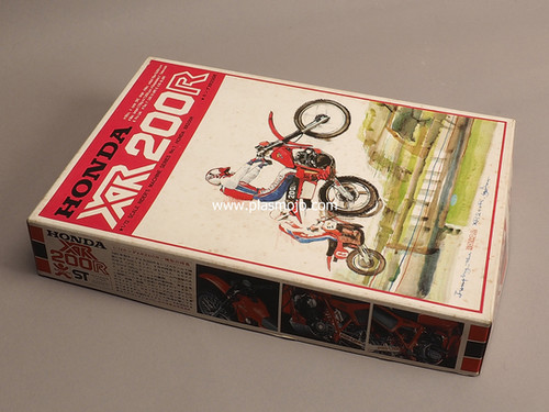 Bandai 1/12 Honda XR200R (#35002) | Plasmojo Scale Model