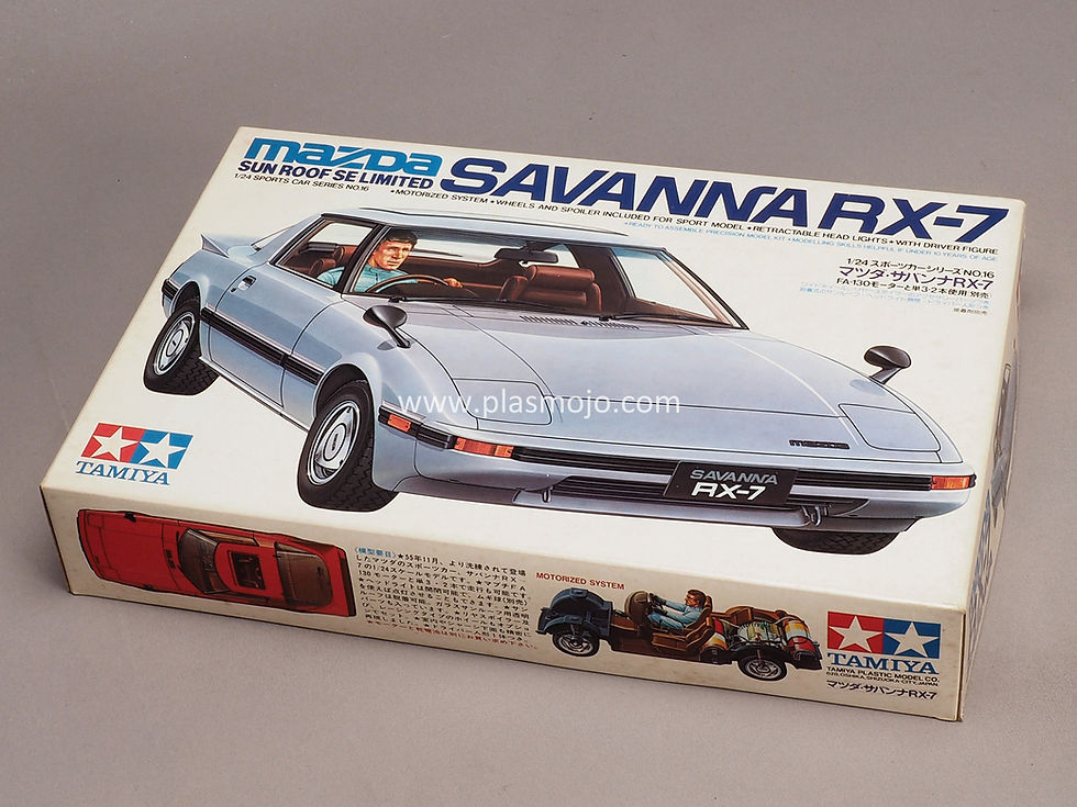 Tamiya 1/24 Mazda RX-7 Savanna (#SS2416) | Plasmojo Scale Model