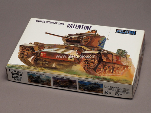 Fujimi 1/76 British Infantry Tank Valentine (#76007) | Plasmojo Scale Model