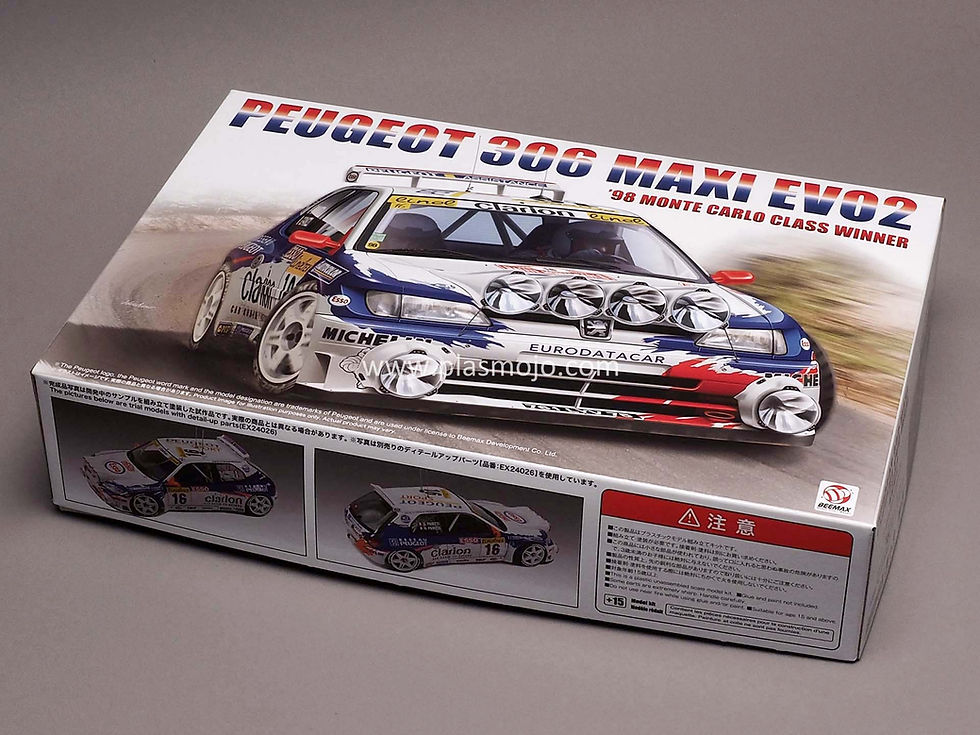 Beemax 1/24 Peugeot 306 Maxi EVO2 '98 Monte Carlo Class Winner (# ...