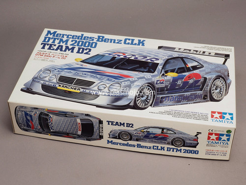 Tamiya 1/24 Mercedes-Benz CLK DTM 2000 Team D2 (#24234) | Plasmojo Scale Model