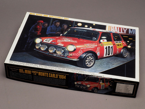 Fujimi 1/24 Neko Rover Mini Cooper 1.3i Monte Carlo 1994 (#12507 ...